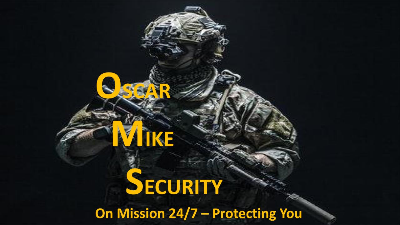 Texas a full-service Security Service is Oscar Mike Security LLC